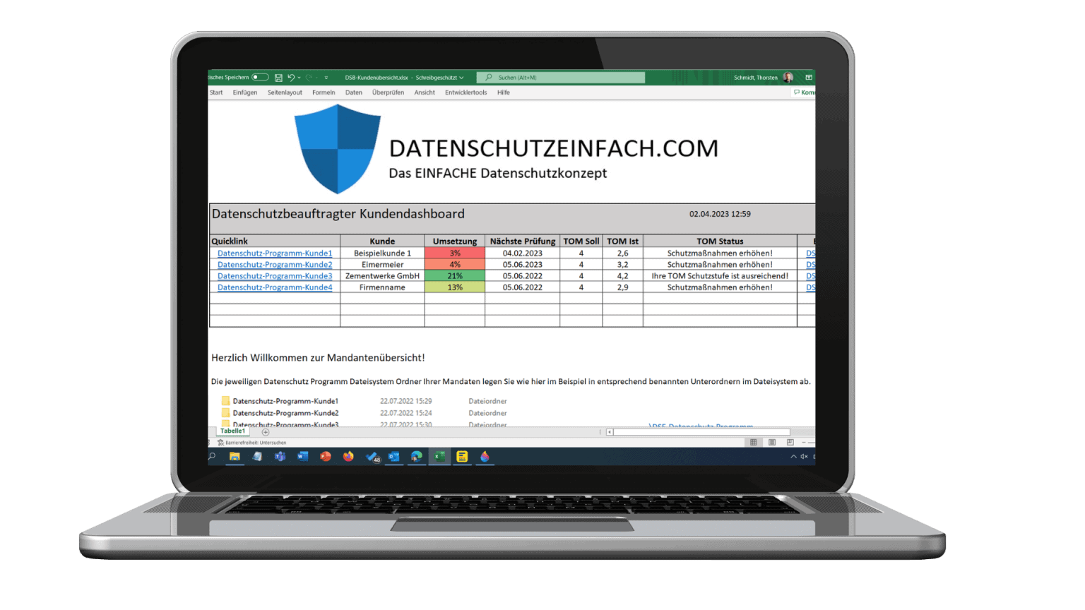 Günstige Office Datenschutz Software